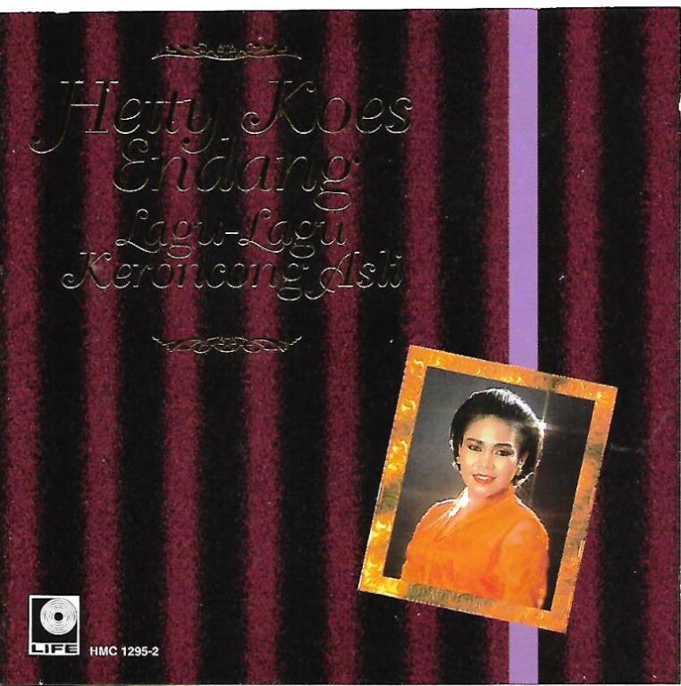 Hetty Koes Endang - Lagu-Lagu Keroncong Asli CD 1976 Released, Hobbies & Toys, Music & Media ...