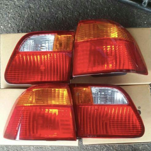 Honda Civic EK Tail Lights, Car Accessories, Accessories on Carousell