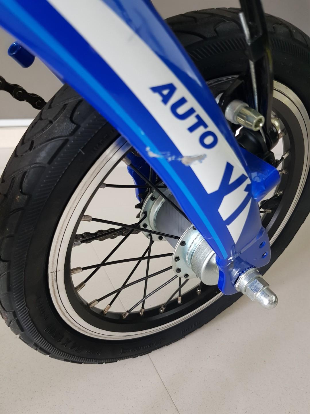 Java X1-Auto, foldable bike, blue, Sports Equipment, Bicycles & Parts, Bicycles on Carousell