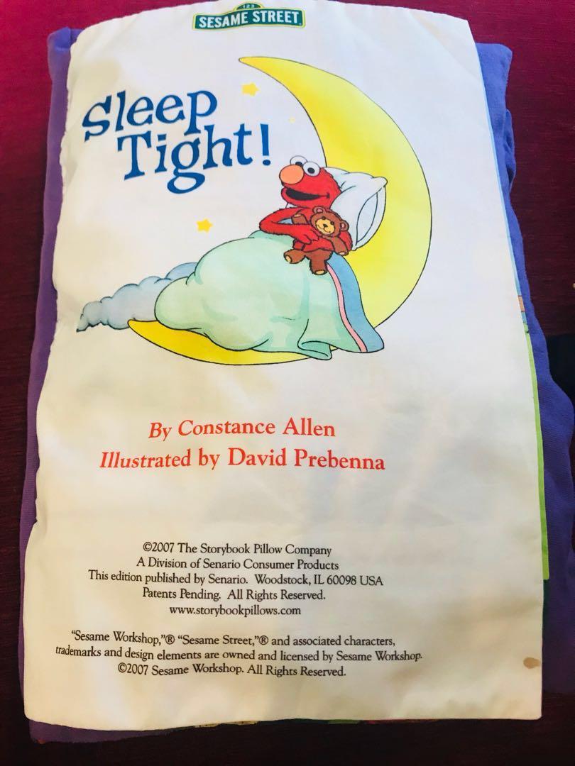 Jumbo Elmo Sleep Tight Pillowbook, Hobbies & Toys, Books & Magazines ...