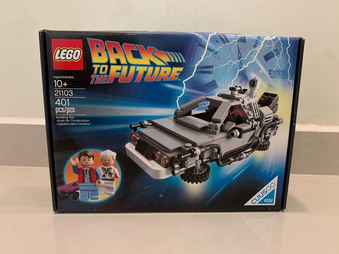 LEGO 21103 Back to the Future The DeLorean Time Machine, Hobbies & Toys ...