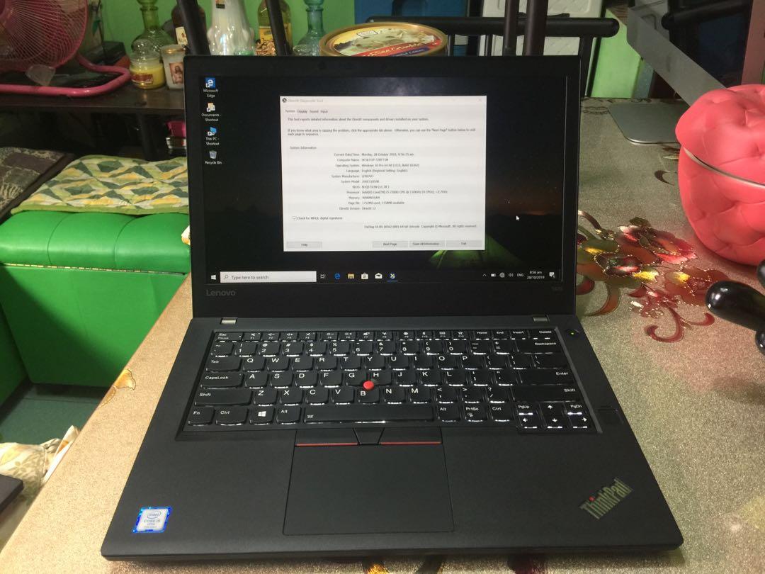 Lenovo thinkpad T470 touchscreen core i5 7th gen 7300u 8gb ram 256gb ...