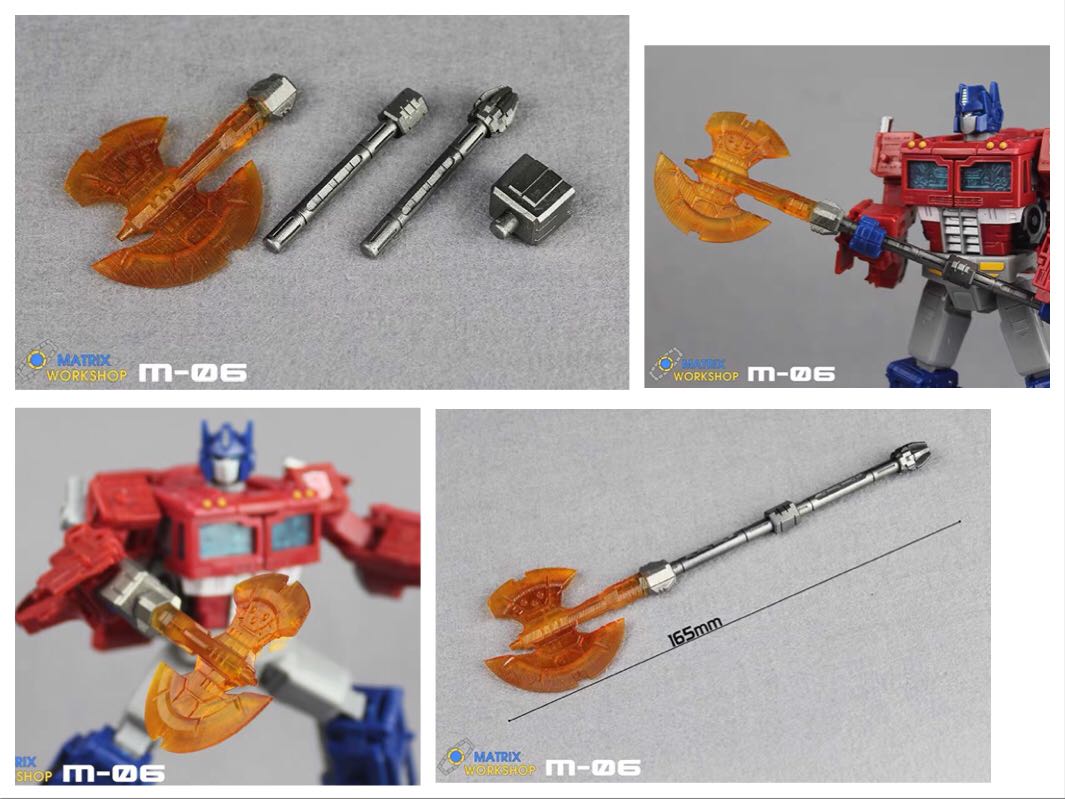 Transformers Matrix Workshop - M-06 / M-06A M06 Upgrade Kit for WFC Siege SS-38 Optimus Prime ...