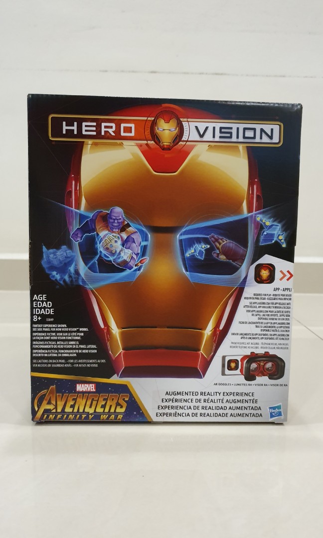 Marvel Avengers: Infinity War Hero Vision Iron Man AR Experience Action ...