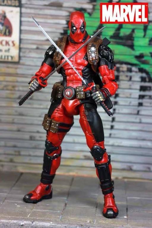 Marvel Deadpool Action Figure 20cm PVC Doll Model KO NECA Ultimate ...