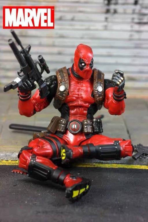 Marvel Deadpool Action Figure 20cm PVC Doll Model KO NECA Ultimate ...