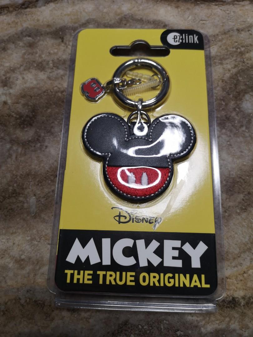 Mickey mouse leather Ezlink Charm, Everything Else on Carousell