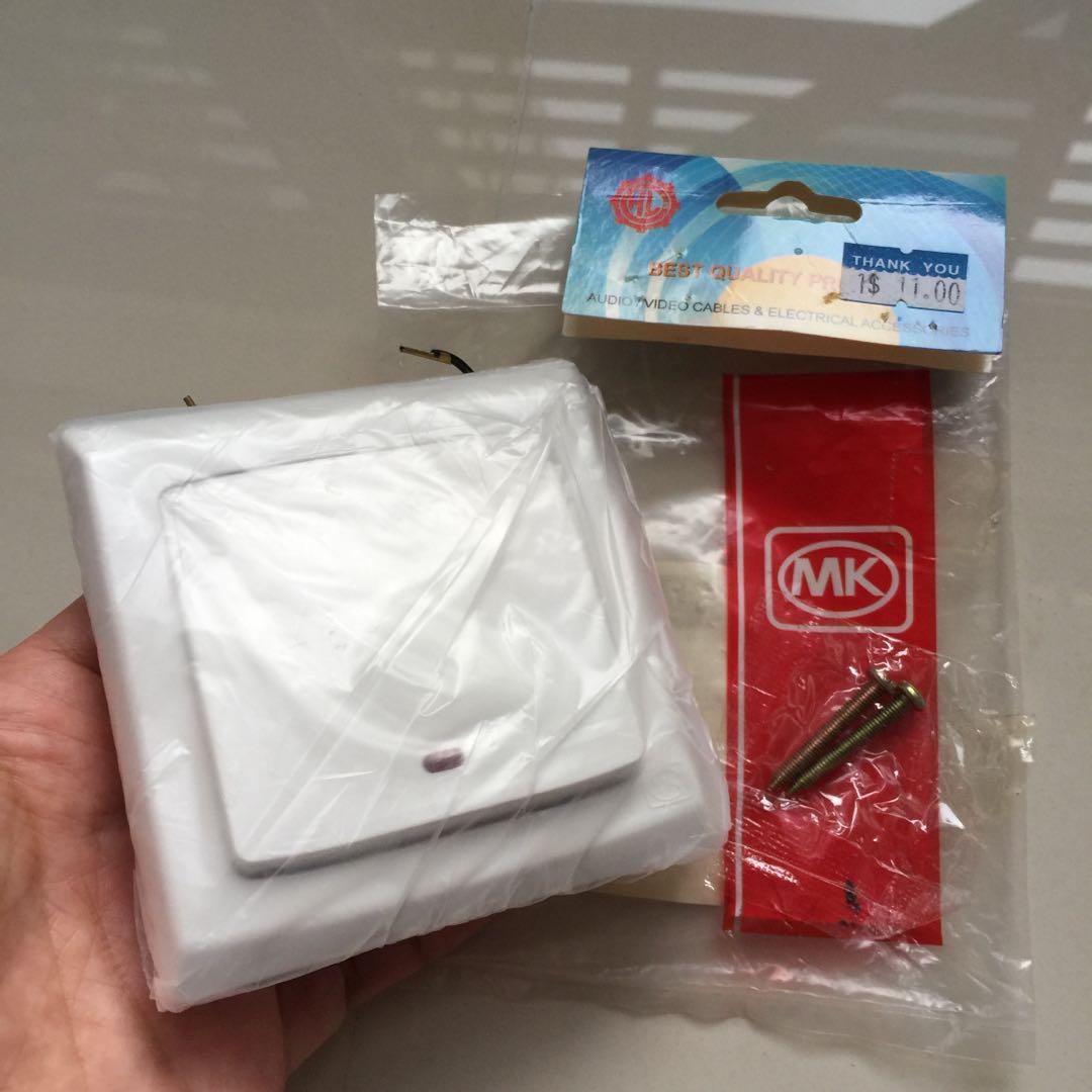 MK Heater 20A Switch with red led indicator, Mobile Phones & Gadgets ...