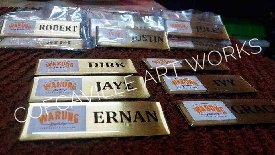 Nameplate Acrylic nameplate brass nameplate reusable name plate ...