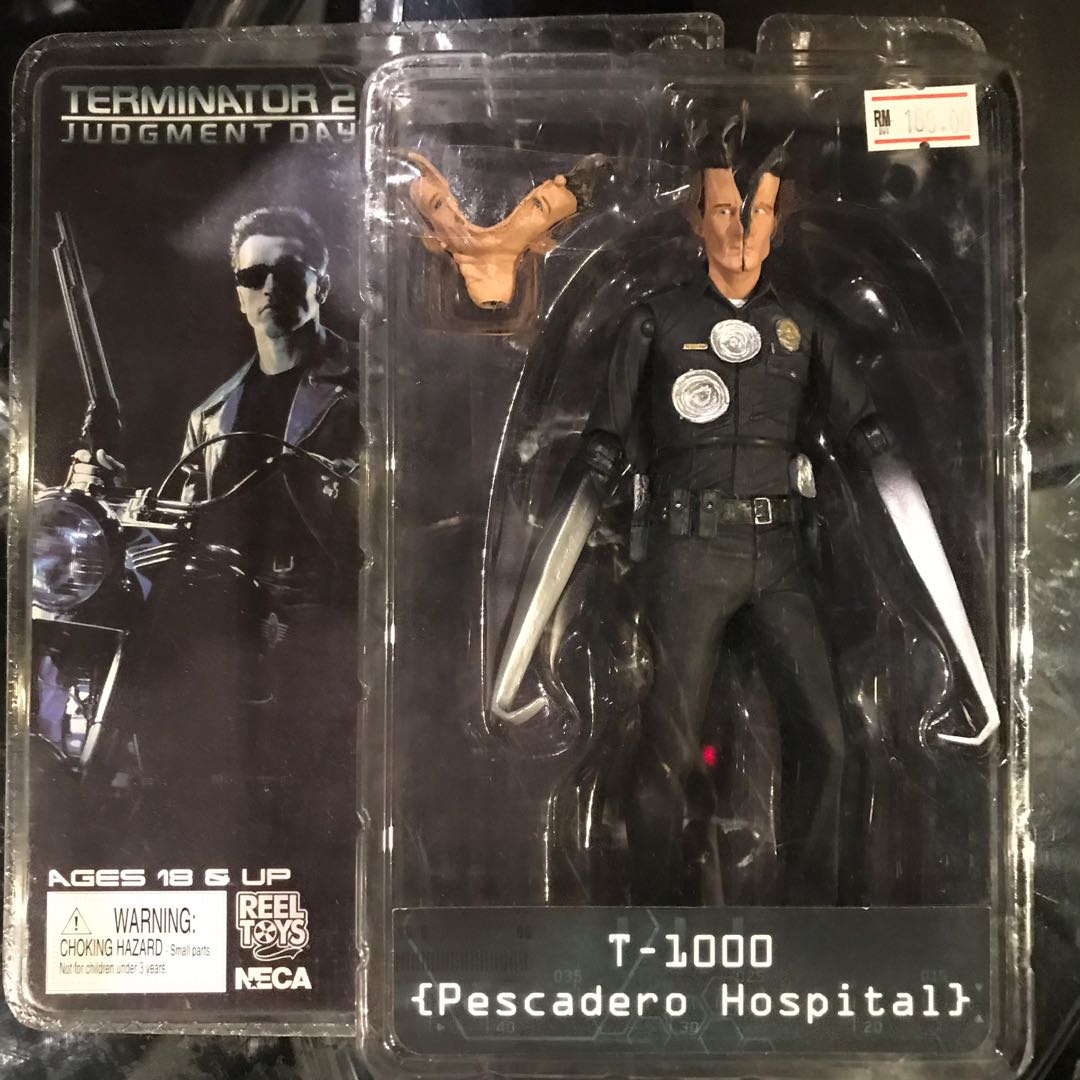 Neca Terminator 2 T2 Judgment Day T-1000 Pescadero Hospital Action Figure, Hobbies & Toys ...