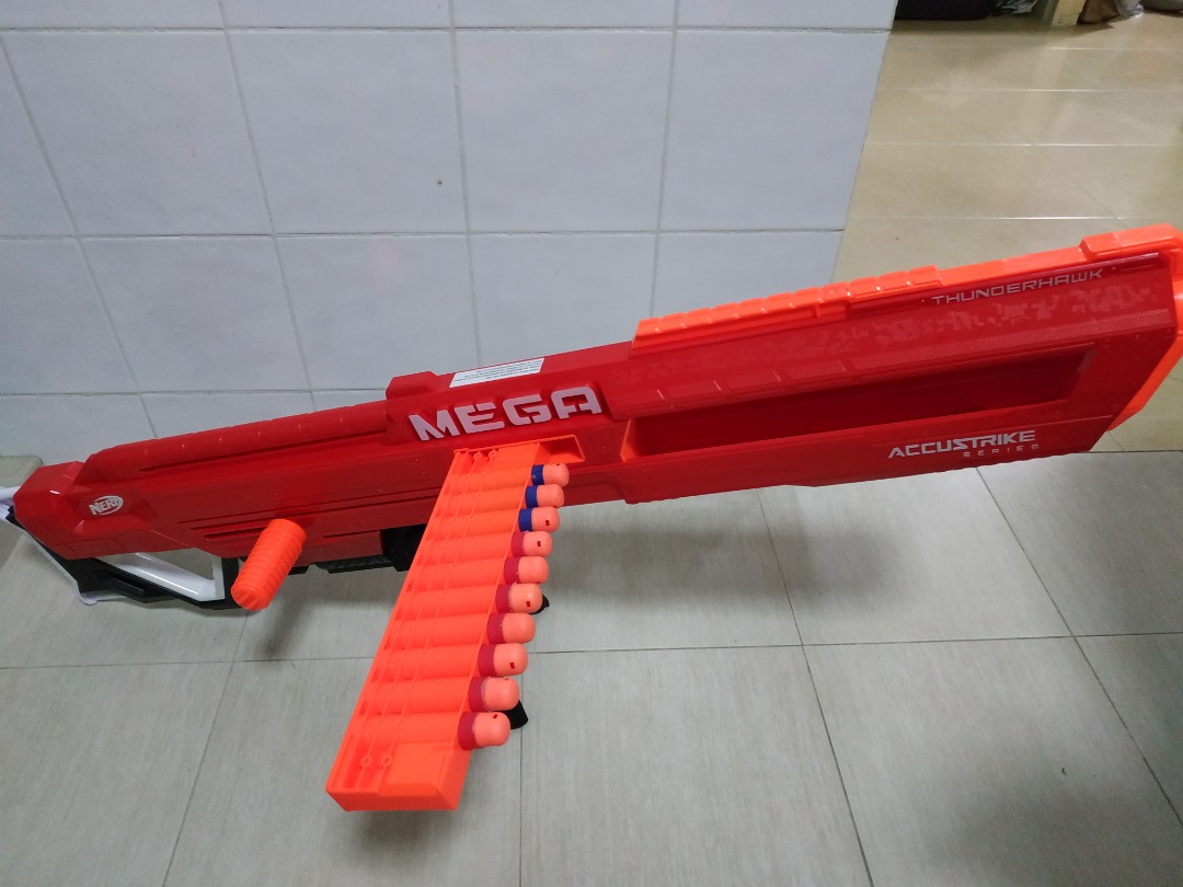 Nerf Mega Thunderhawk / Thunder Hawk Accustrike, Hobbies & Toys, Toys ...