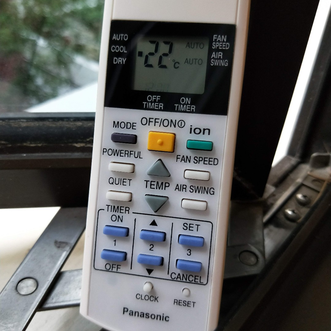 Panasonic Aircon remote control A75C3298 A75C2600 P3 New, TV & Home ...