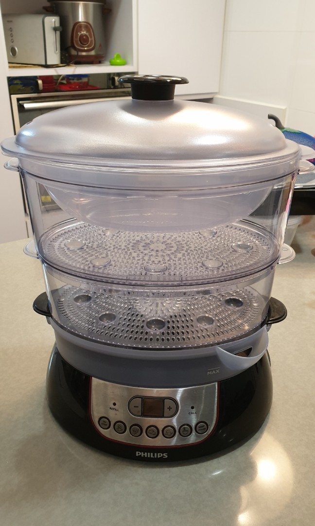 Philips Food Steamer HD9140/91, TV & Home Appliances, Kitchen ...