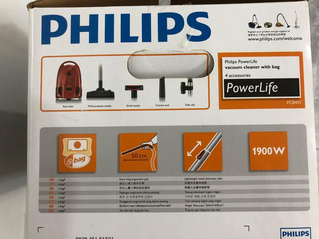 Philips PowerLife 1900 W Vacuum cleaner, TV & Home Appliances, Vacuum ...
