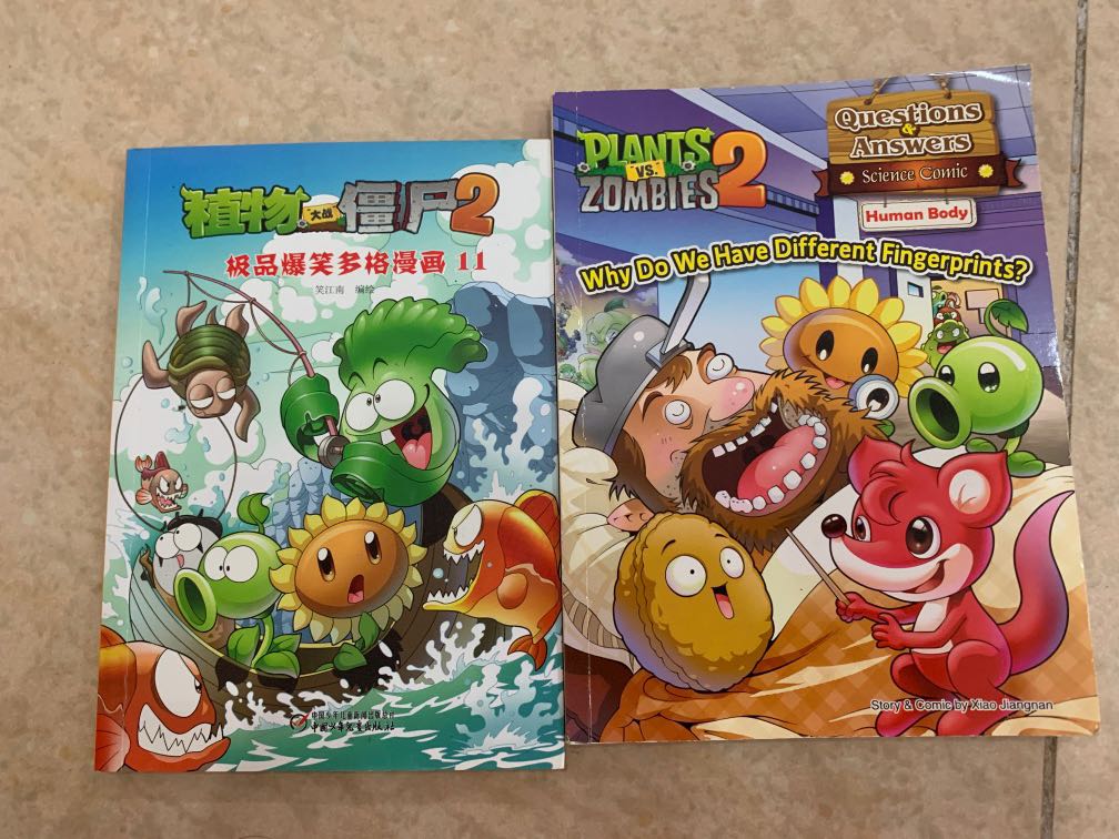 Plants vs Zombies 2 books, Hobbies & Toys, Books & Magazines, Fiction ...