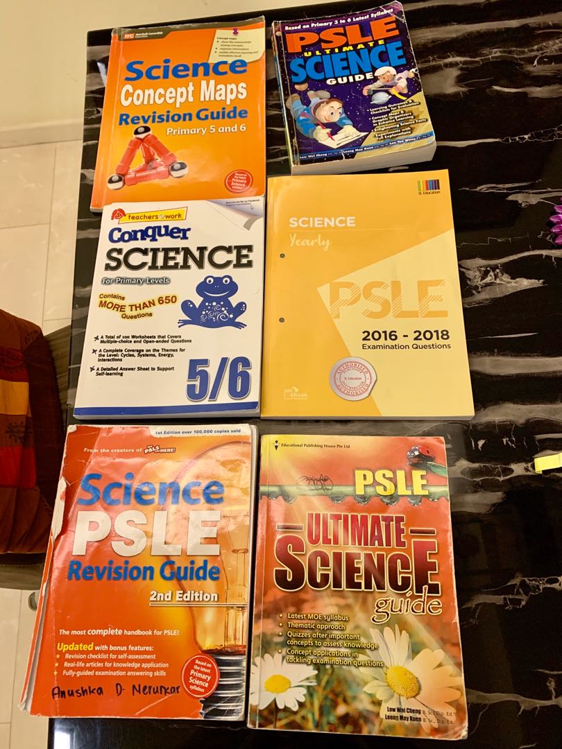 PSLE science guides, assessment books, Hobbies & Toys, Books ...