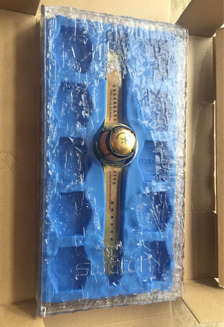 RARE Cork-sealed Swatch Watch, Women's Fashion, Watches & Accessories ...