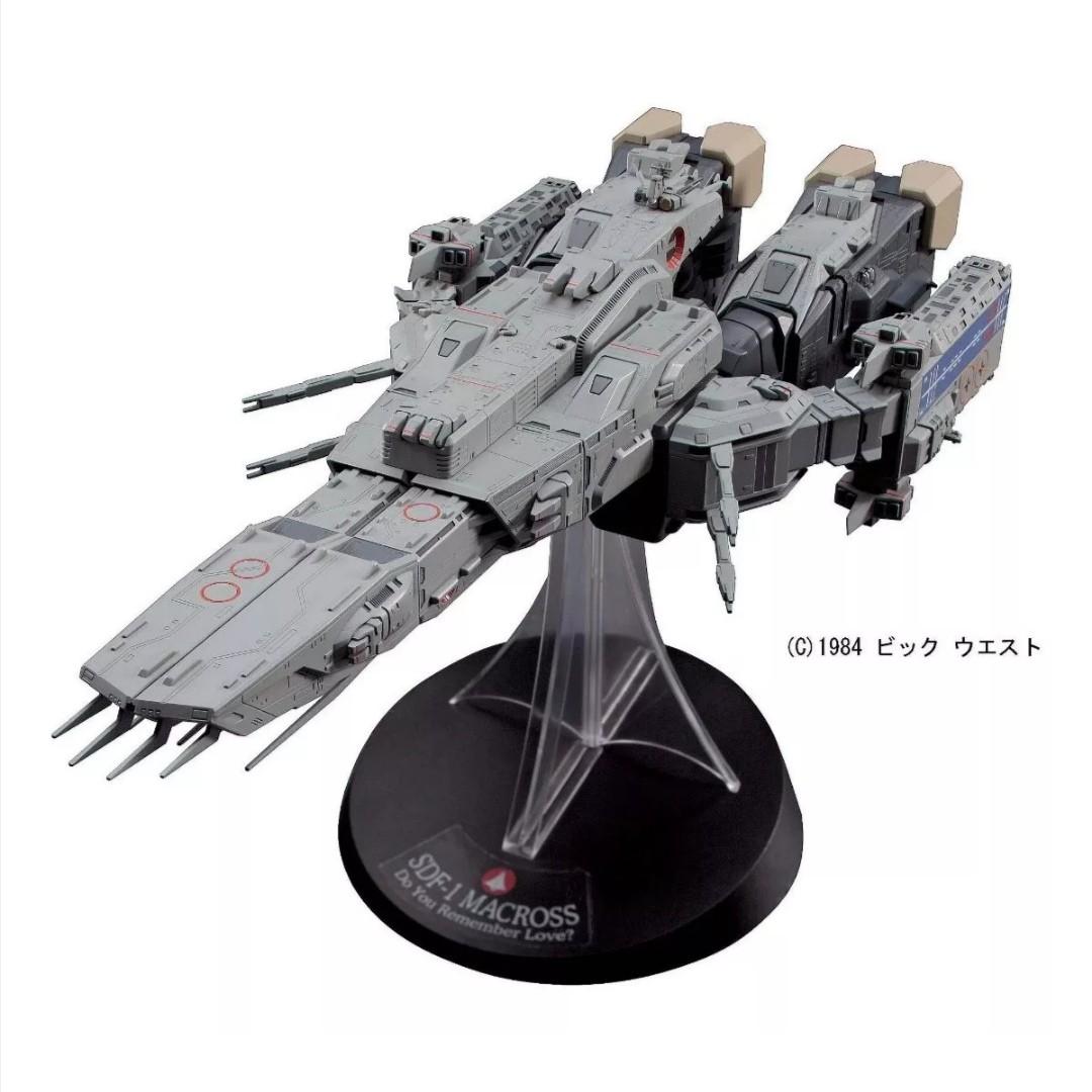 (PO) SDF-1 Macross マクロス Fortress Ship Mothership Movie Edition Hasegawa 65655 MC05 1/4000 model ...