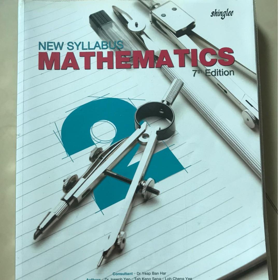 Secondary 2 Elementary Math Textbook 7th Edition (Shing Lee), Hobbies ...