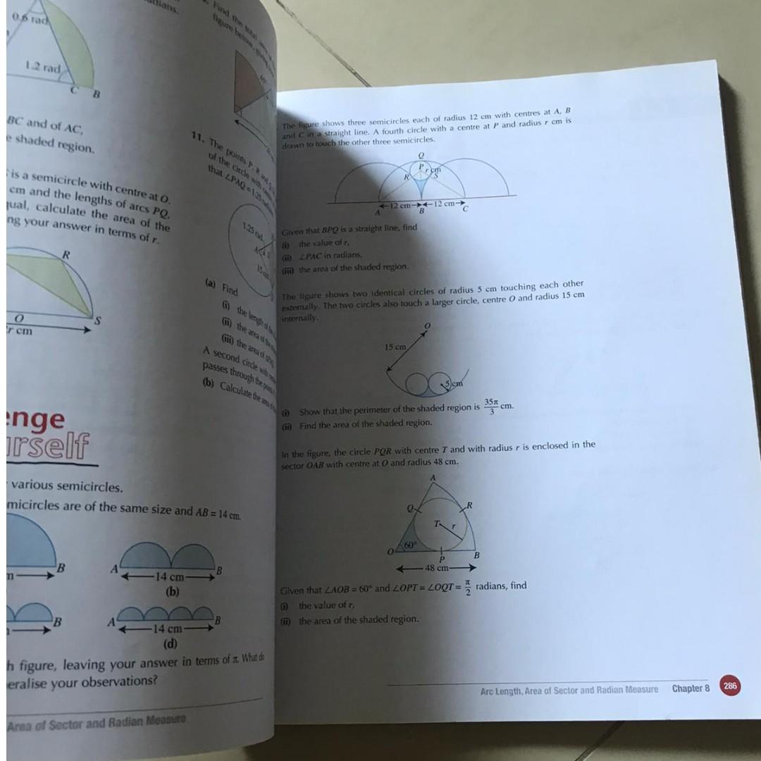 Secondary 2 Elementary Math Textbook 7th Edition (Shing Lee), Hobbies ...