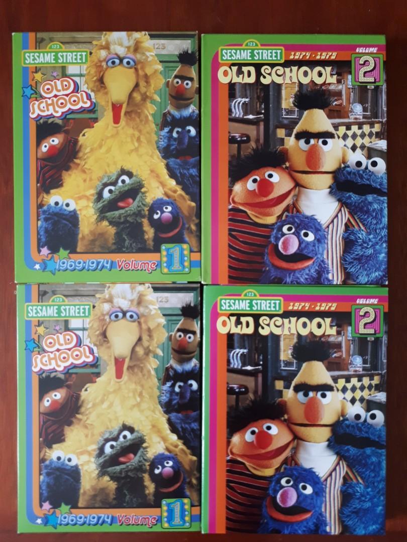 Sesame Street Old School Vol 1 & 2 DVD (pre-loved), Hobbies & Toys ...