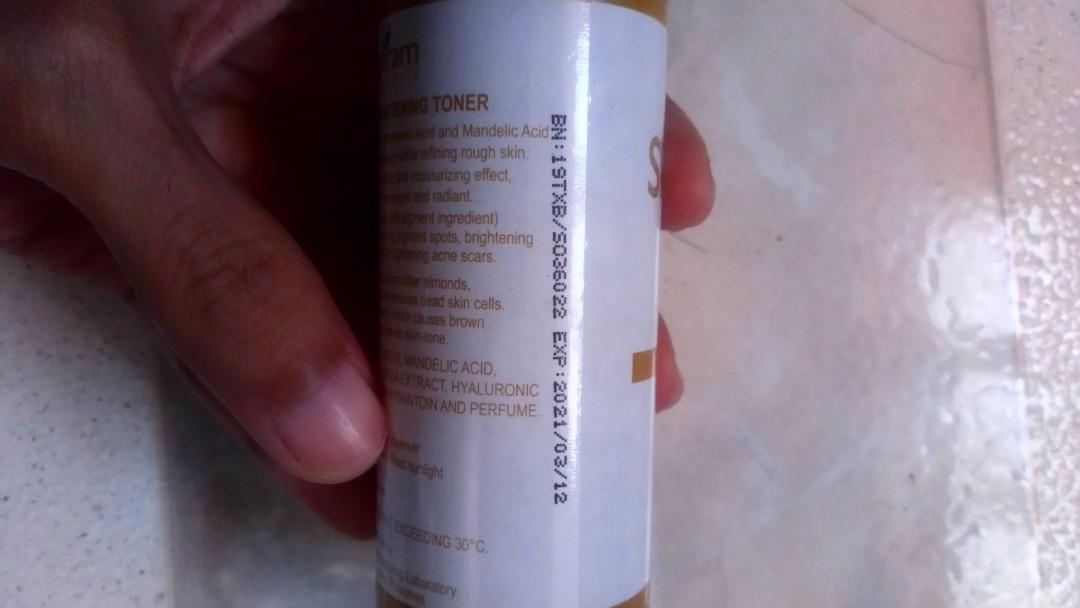 Skingram Brightening Toner (Combination of Tranexamic and Mandelic Acid ...