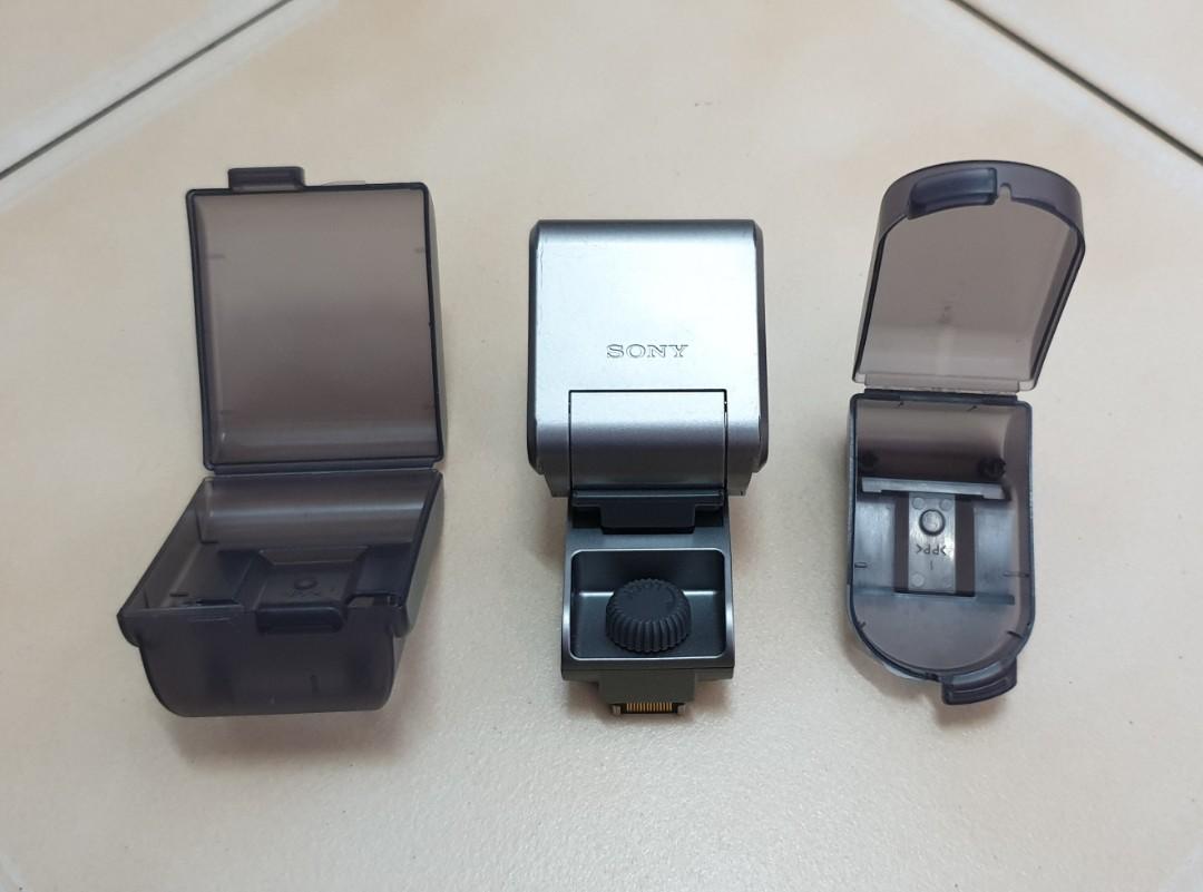Sony Nex-5 Flash and Extender, Photography, Cameras on Carousell