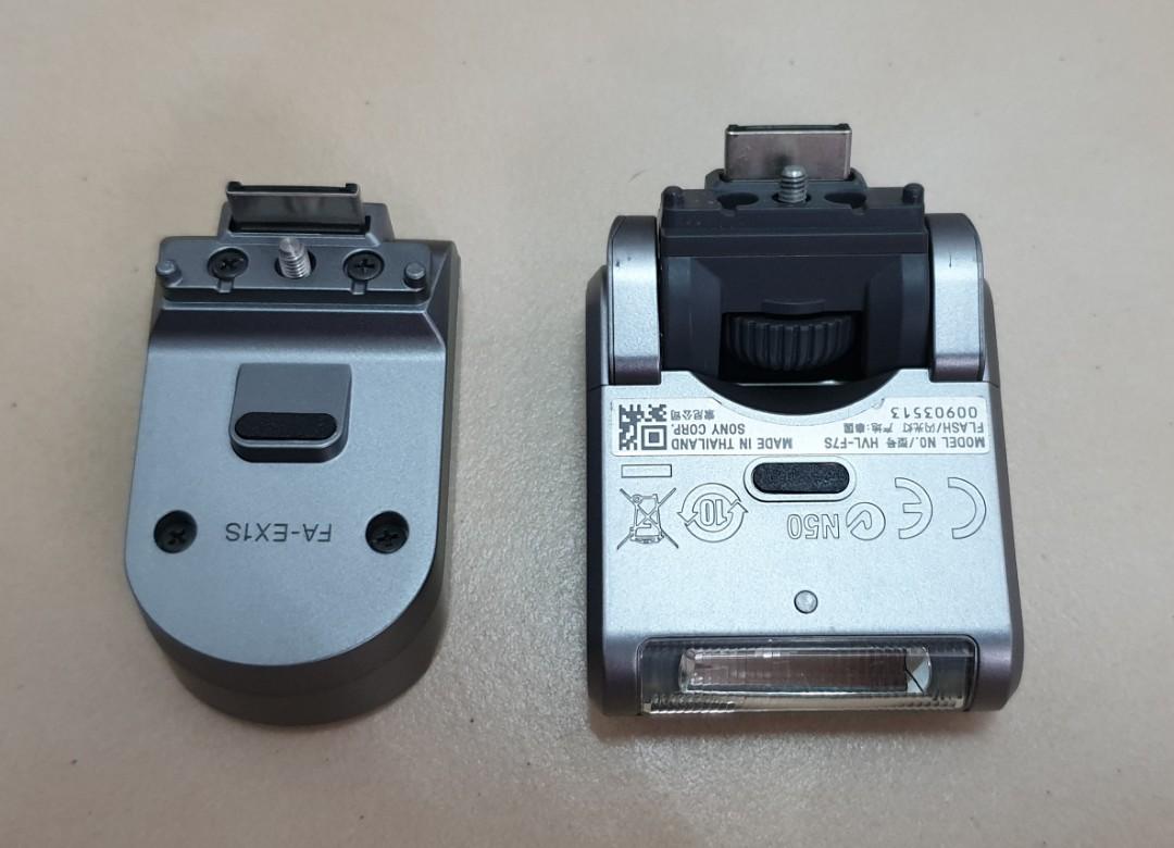 Sony Nex-5 Flash and Extender, Photography, Cameras on Carousell