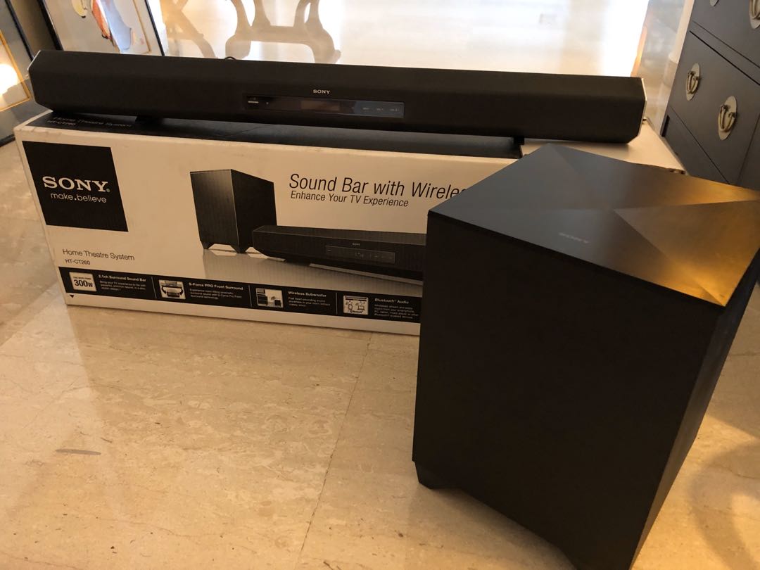 Sony Soundbar HT-CT260 with Subwoofer, Audio, Soundbars, Speakers ...