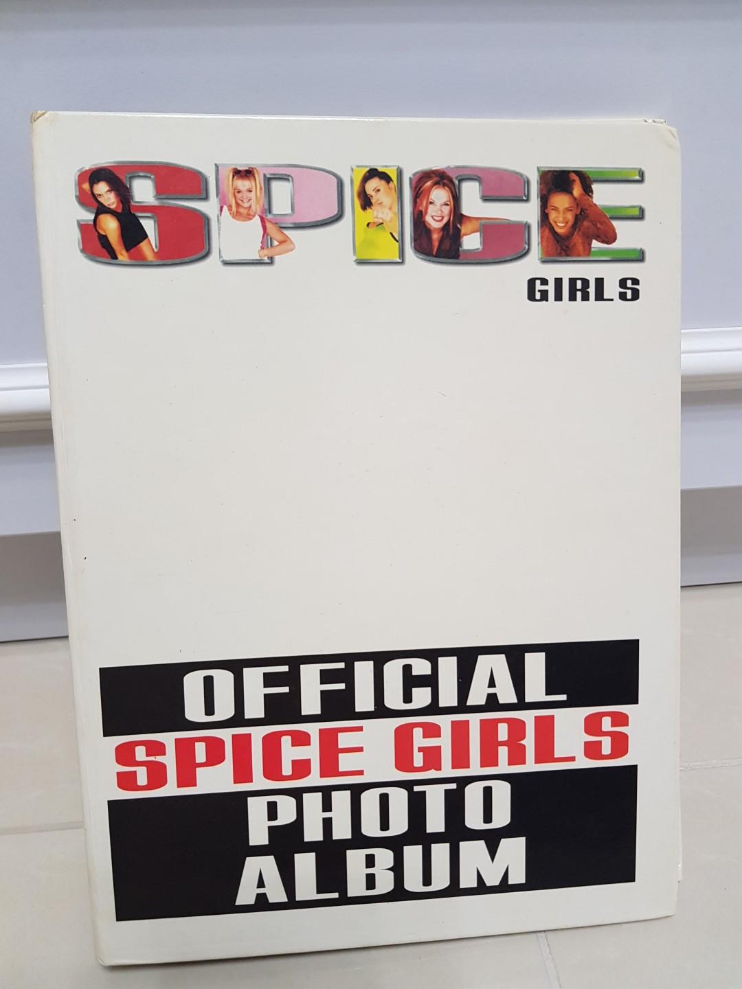 Spice girls photo album collectible, Hobbies & Toys, Music & Media, CDs ...