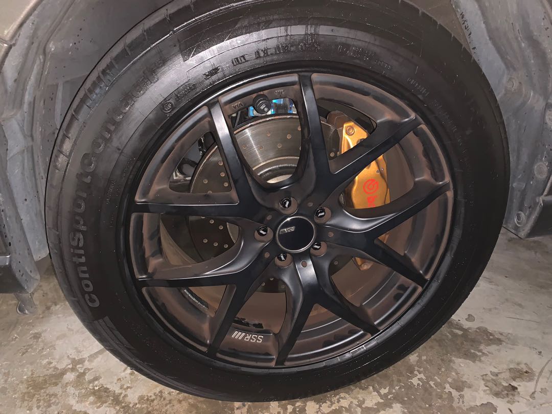 SSR Rim with CSC5, Car Accessories, Tyres & Rims on Carousell
