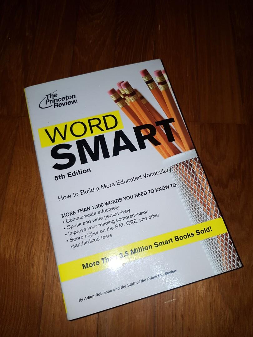 The Princeton Review Word Smart 5th Edition (Vocabulary), Hobbies ...