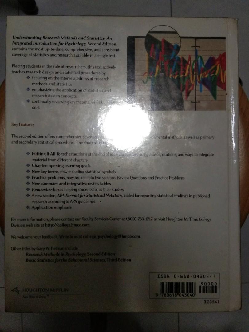Understanding Research Methods and Statistics, Hobbies & Toys, Books ...