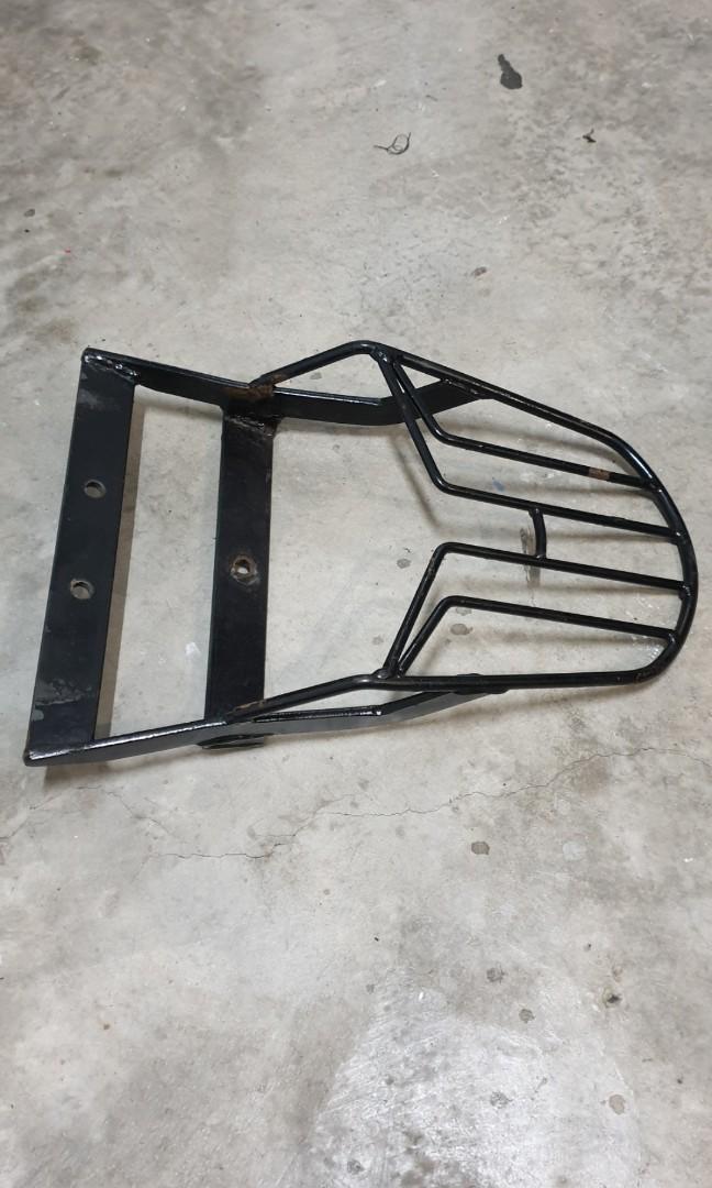 Vespa customised rear rack, Motorcycles, Motorcycle Accessories on ...