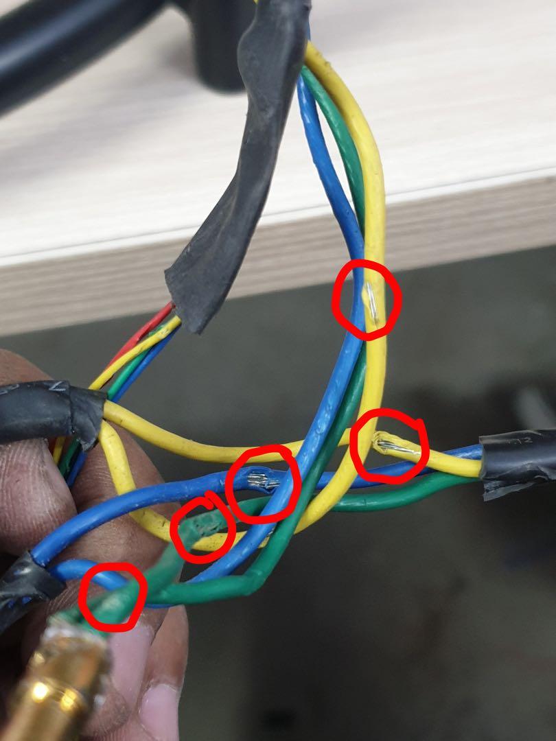 Skoot Ezy Ebike Escooter PAB PMA Repair Shop Wirings, Connectors And ...
