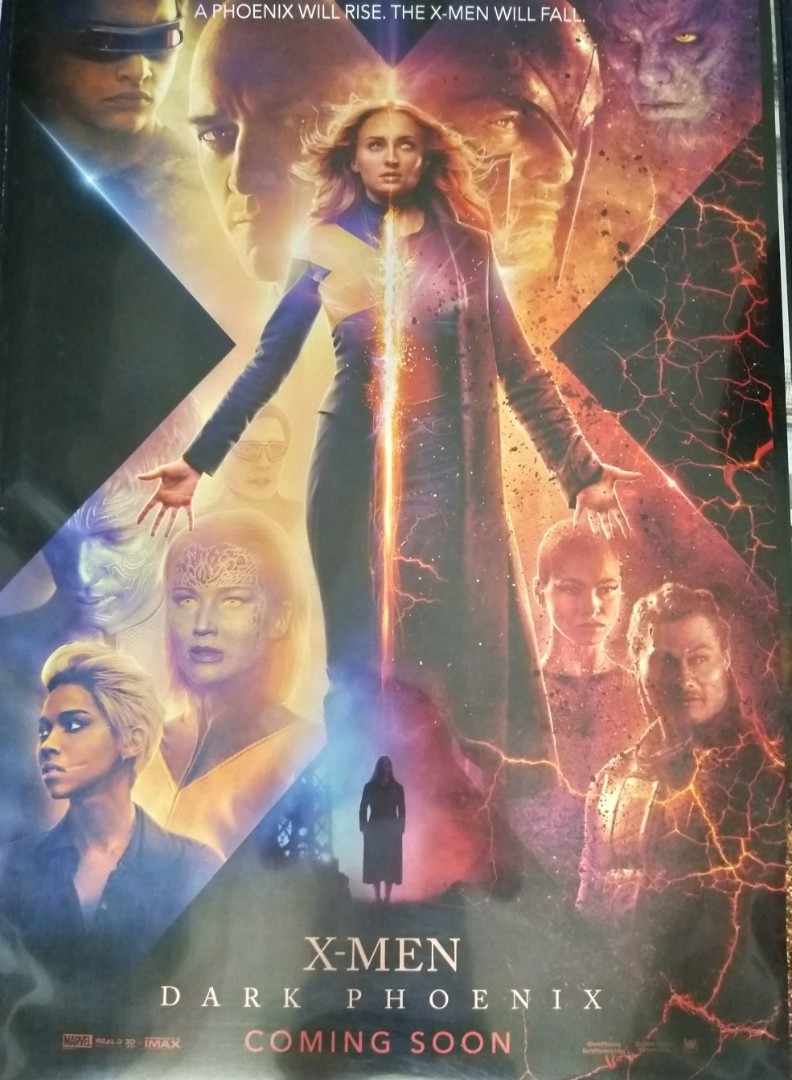 X-Men Dark Phoenix Movie Poster #Pick5, Hobbies & Toys, Stationery ...