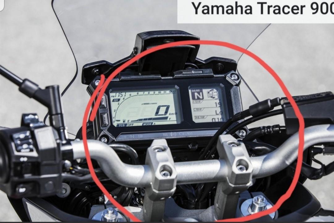 Yamaha Tracer 900 / MT-09 handlebar clamps, Motorcycles, Motorcycle ...