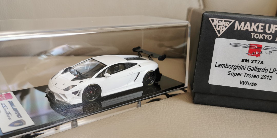 1/43 make up makeup Lamborghini gallardo lp570-4, 興趣及遊戲, 收藏品及紀念品, 明星周邊 ...