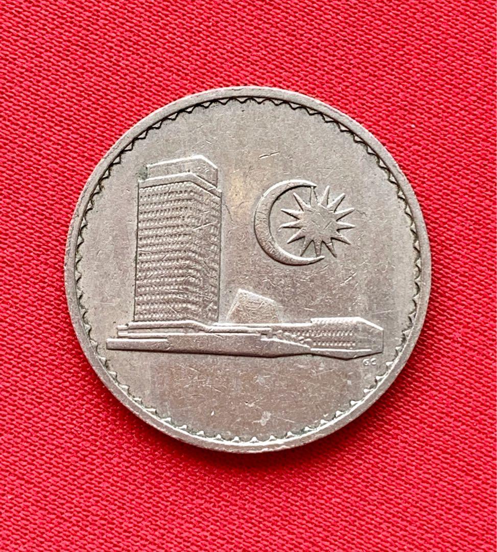 50 sen Malaysian coin. 1968. Security edge, Hobbies & Toys, Collectibles & Memorabilia, Currency ...
