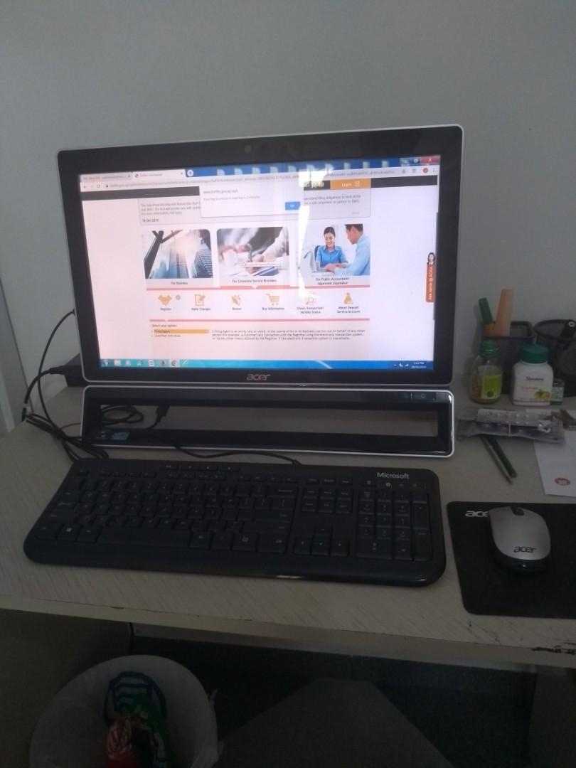 Acer Aspire Z3771 inbuilt CPU, Computers & Tech, Parts & Accessories ...