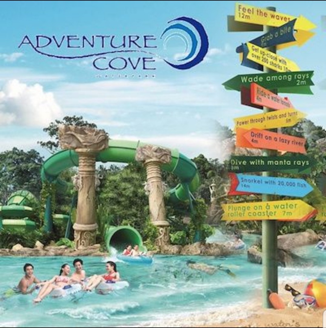 Official Adventure Cove Waterpark Sentosa (only 4 left), Tickets ...