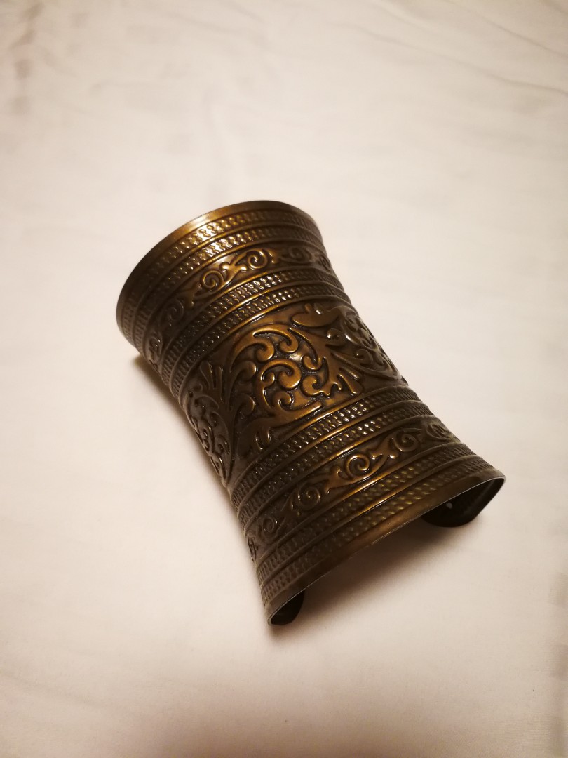 Ancient greek style cuff bracelet, Women's Fashion, Jewelry ...