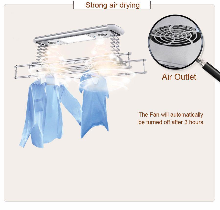 Auto Laundry Rack System with UV and Fan (Inclusive of Installation ...