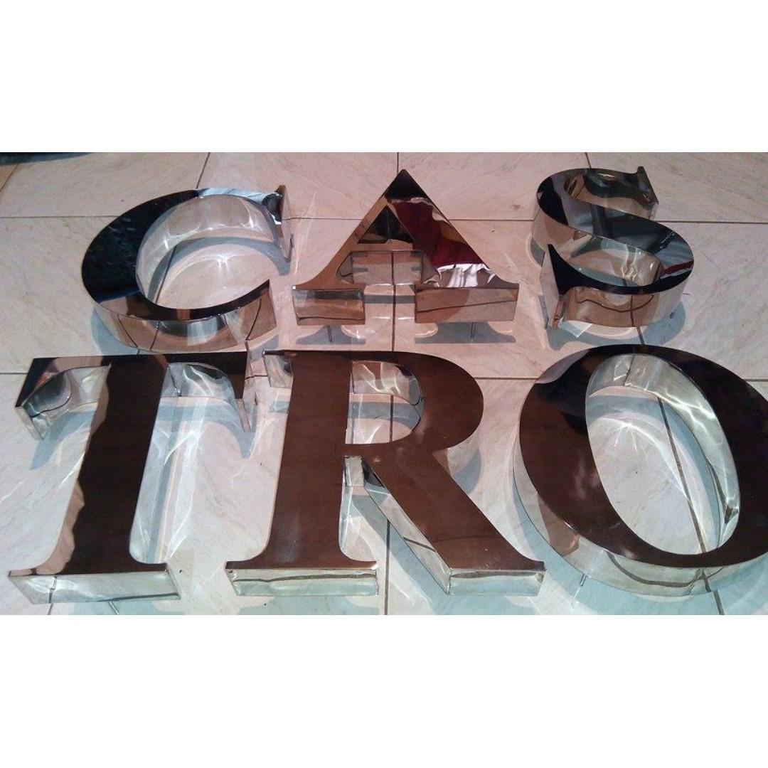 Brass signs Directional signage Build up signage Stainless marker ...