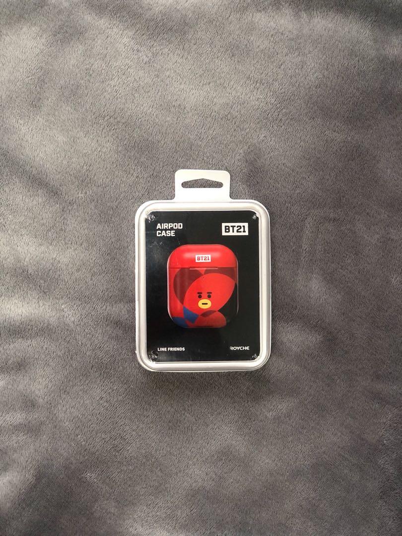 BT21 Airpod Hard Case (Tata), Hobbies & Toys, Memorabilia & Collectibles, K-Wave on Carousell