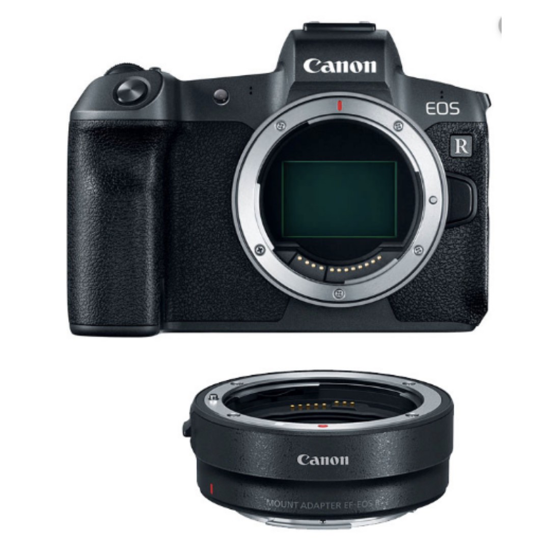 Canon EOS R Body (with EF-EOS R Adaptor) (NEW), Photography, Cameras on ...