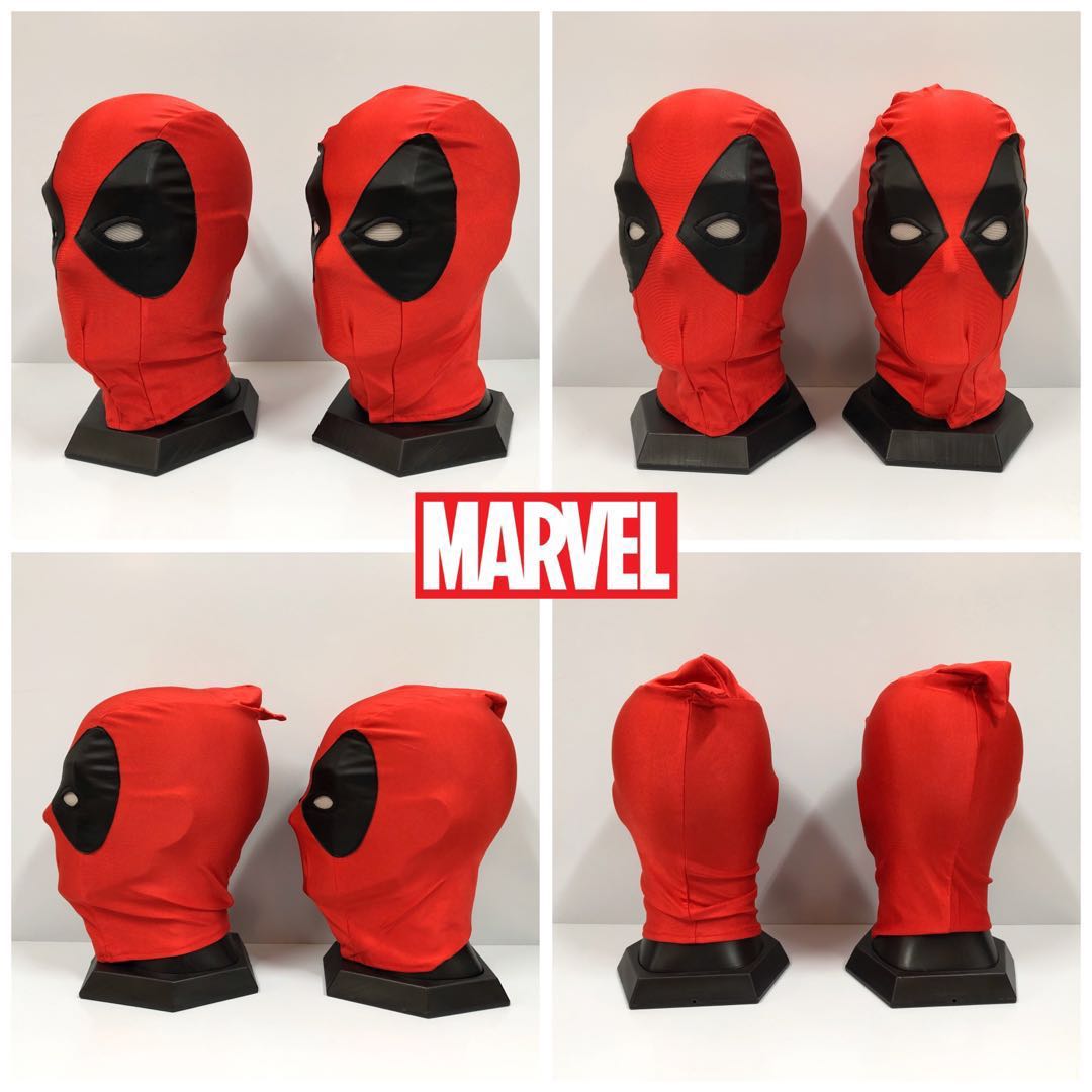 Deadpool Fabric Mask, Hobbies & Toys, Collectibles & Memorabilia, Fan ...