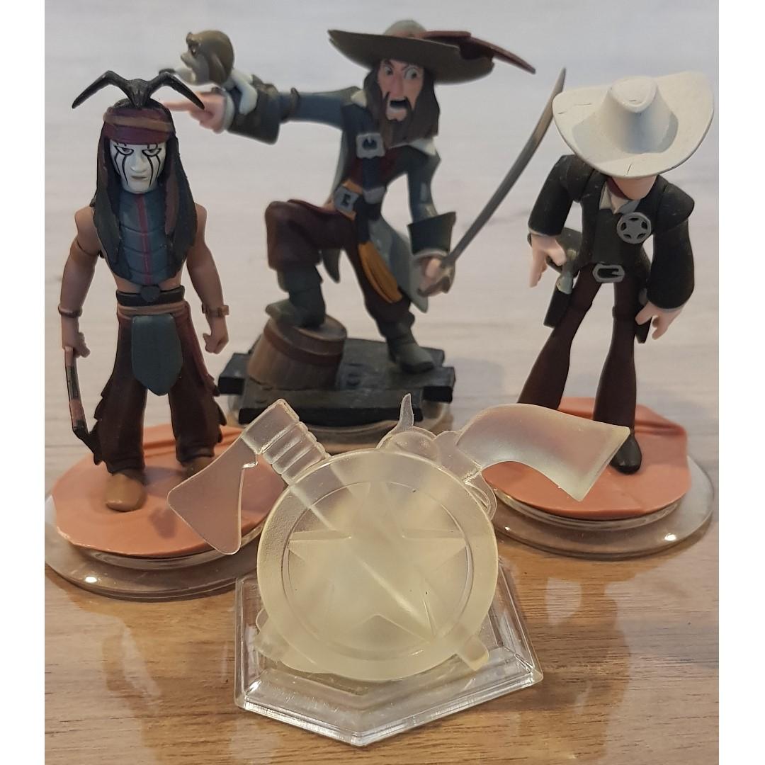Disney Infinity 3.0 Lone Ranger Playset + Hector Barbossa Figure - Xbox ...