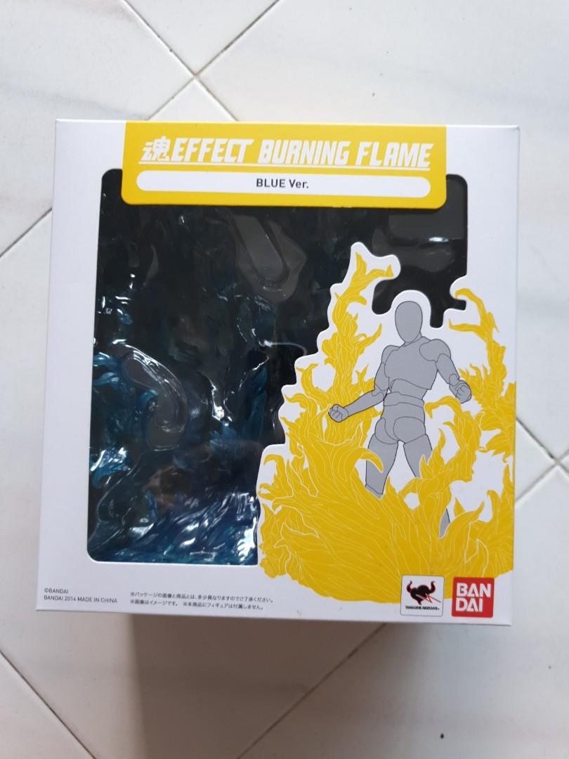 Free Delivery bandai effect burning blue flame fire diorama, Hobbies ...