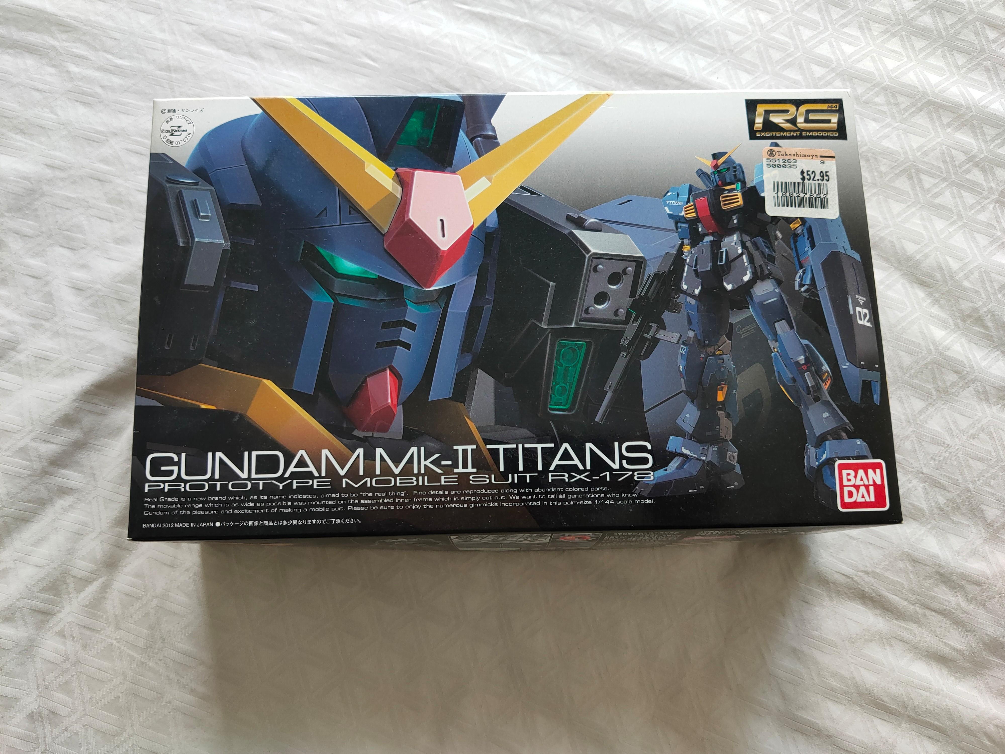 Gundam MK-II Titans, Hobbies & Toys, Toys & Games on Carousell